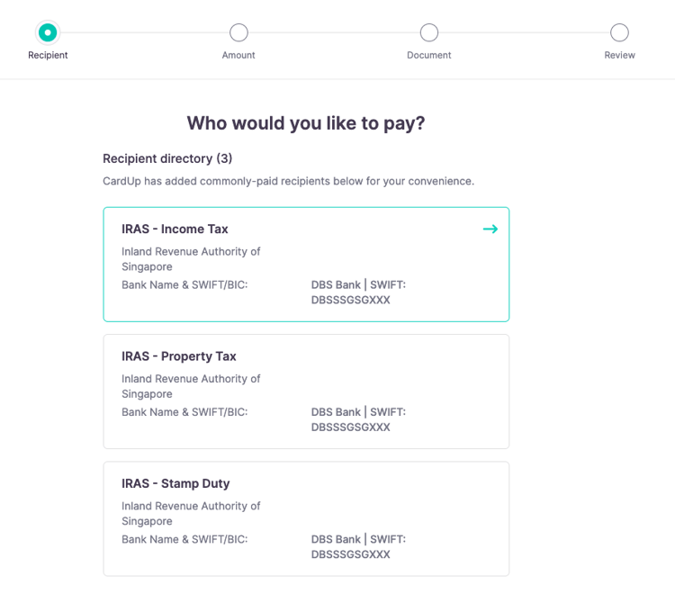 How to pay 2026 income tax with your credit card on CardUp