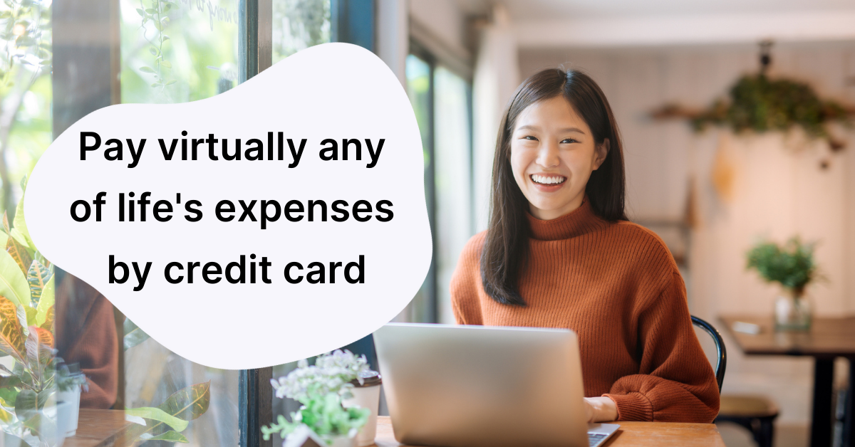 Earn card rewards on your large personal and business expenses